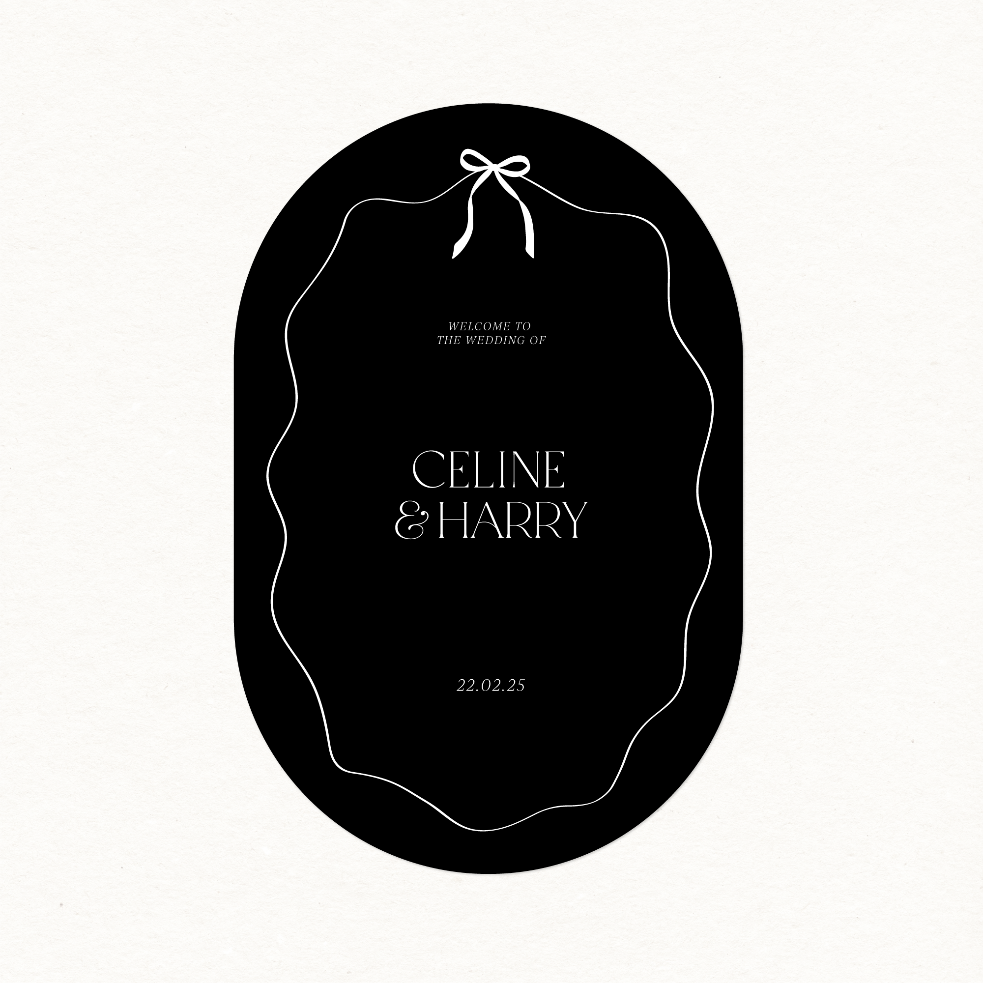 Celine Welcome Sign – Paper Darling