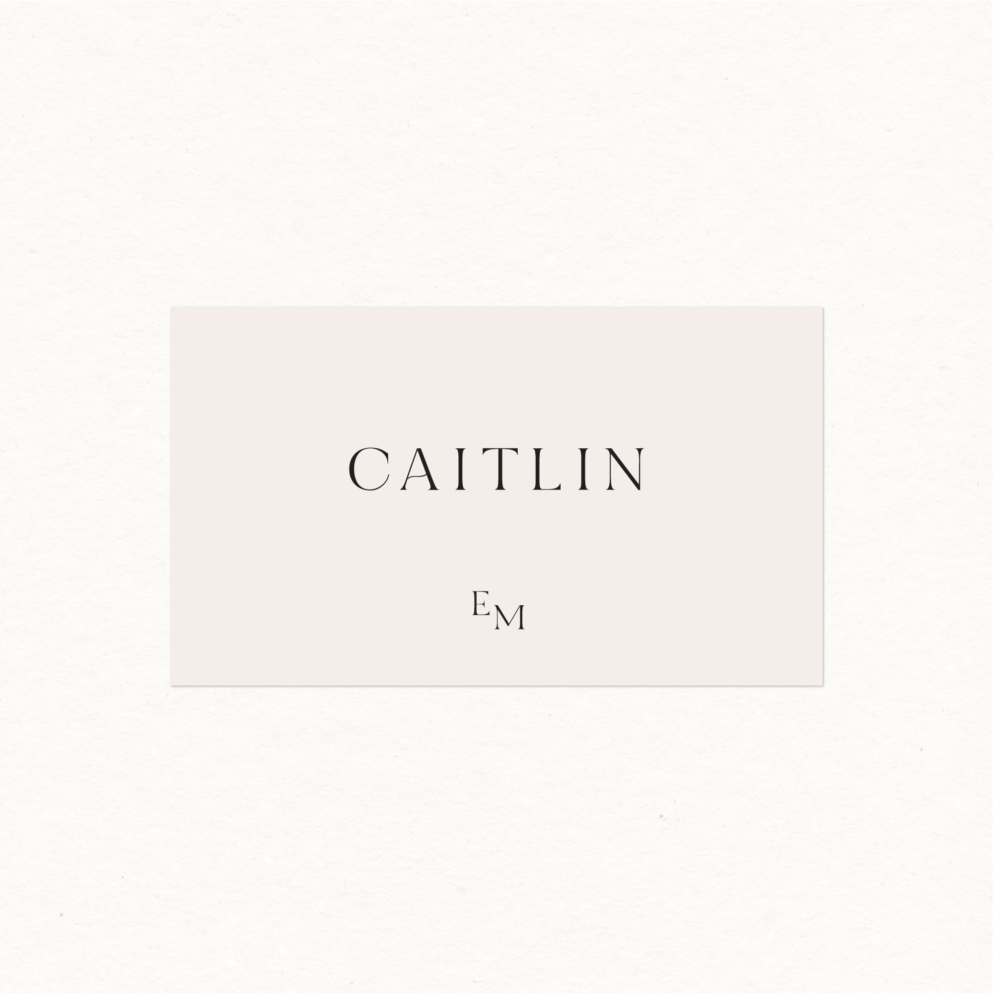 Ella Place Card – Paper Darling