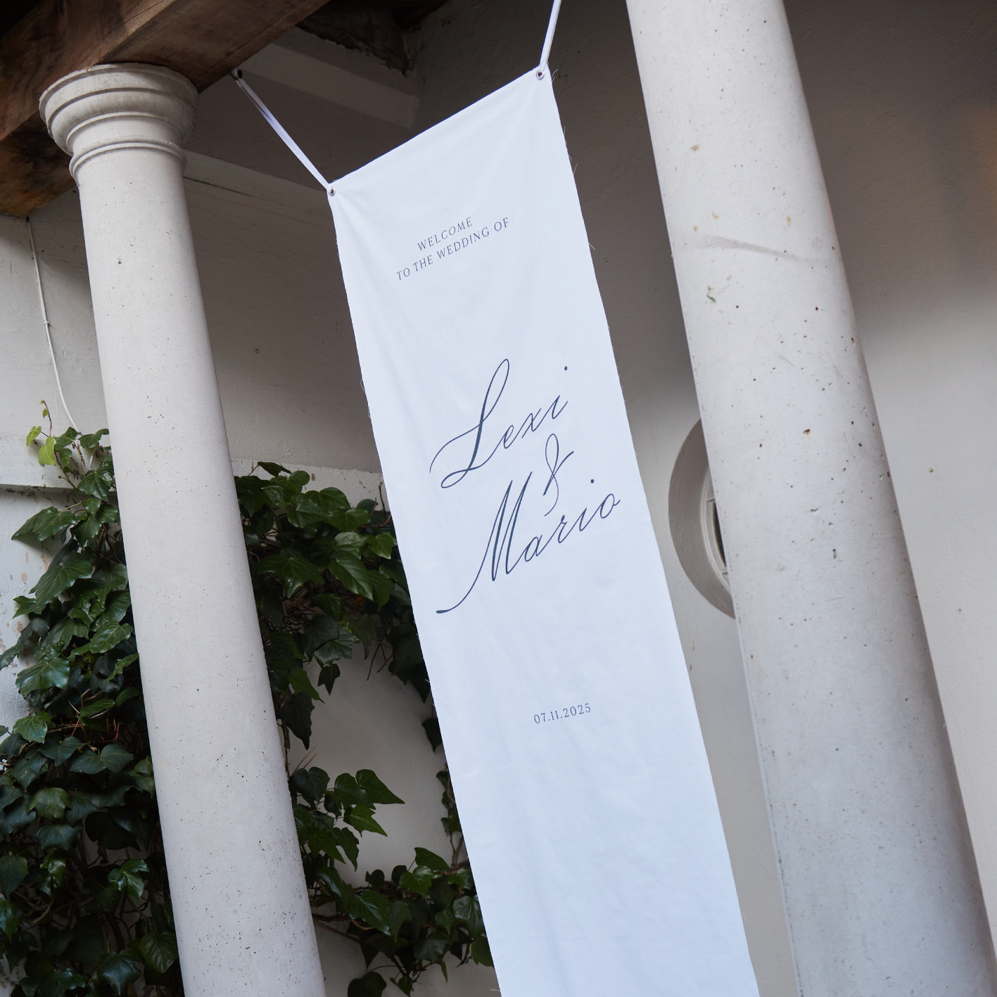 Fabric Signage – Paper Darling