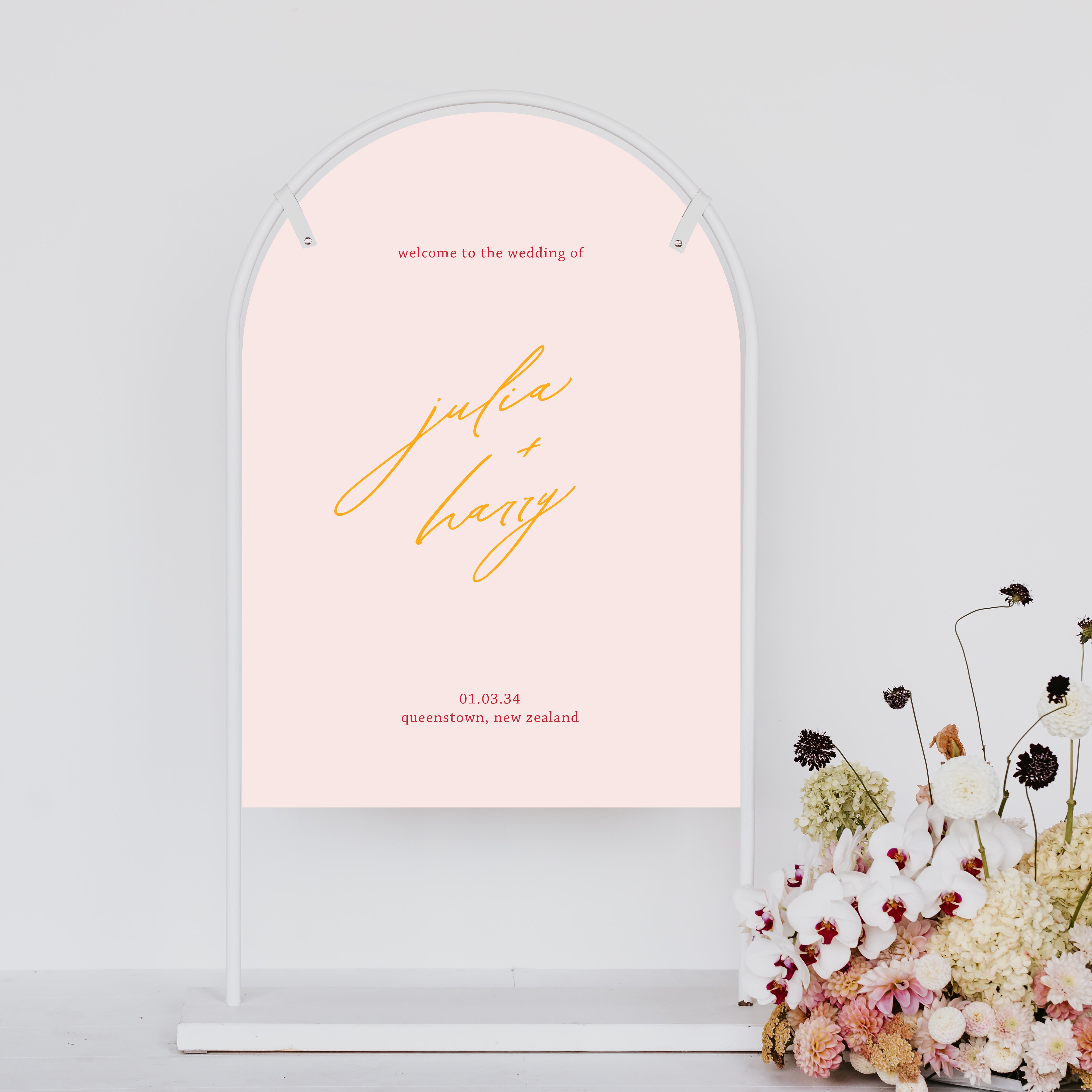 Julia Welcome Sign – Paper Darling