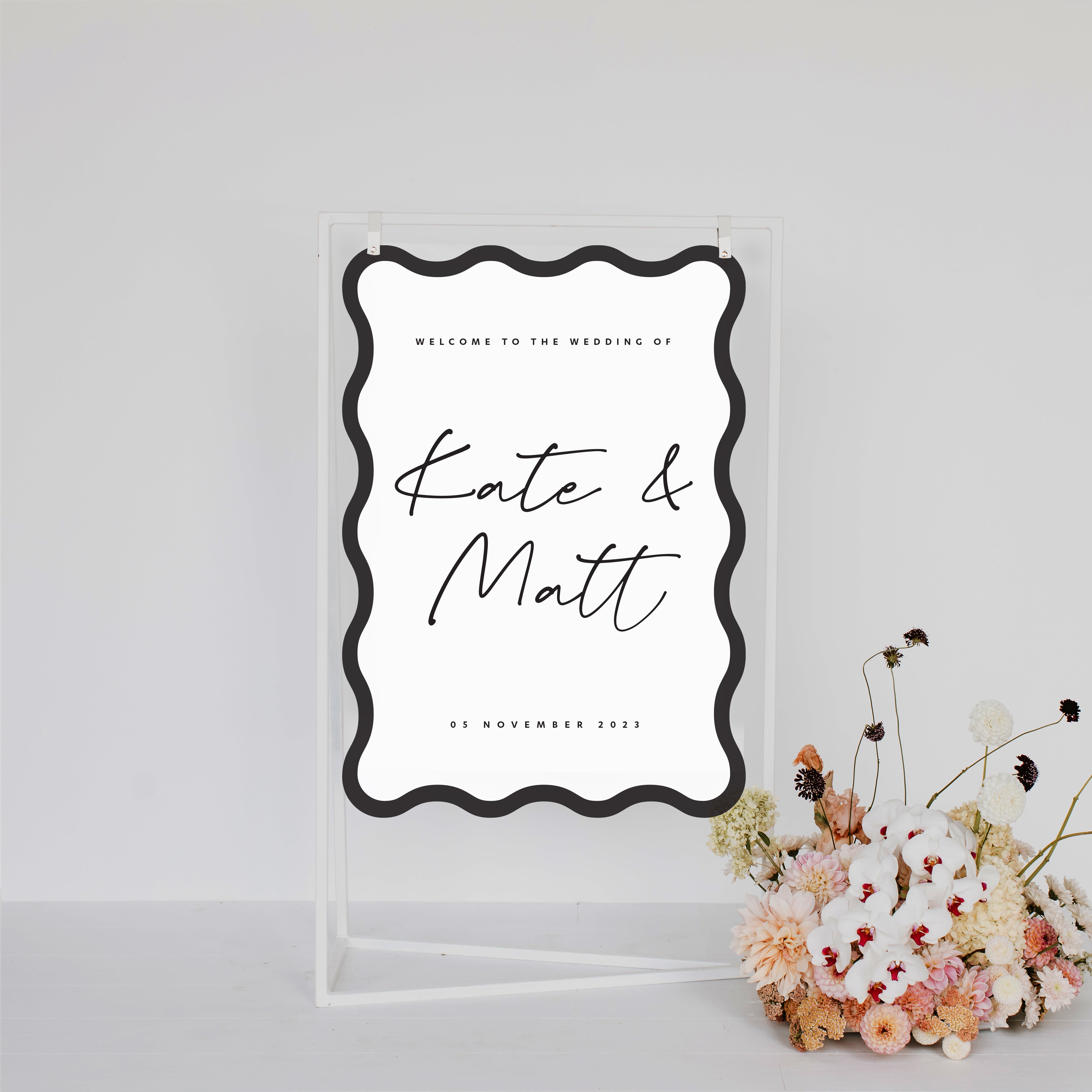 Kate Welcome Sign – Paper Darling