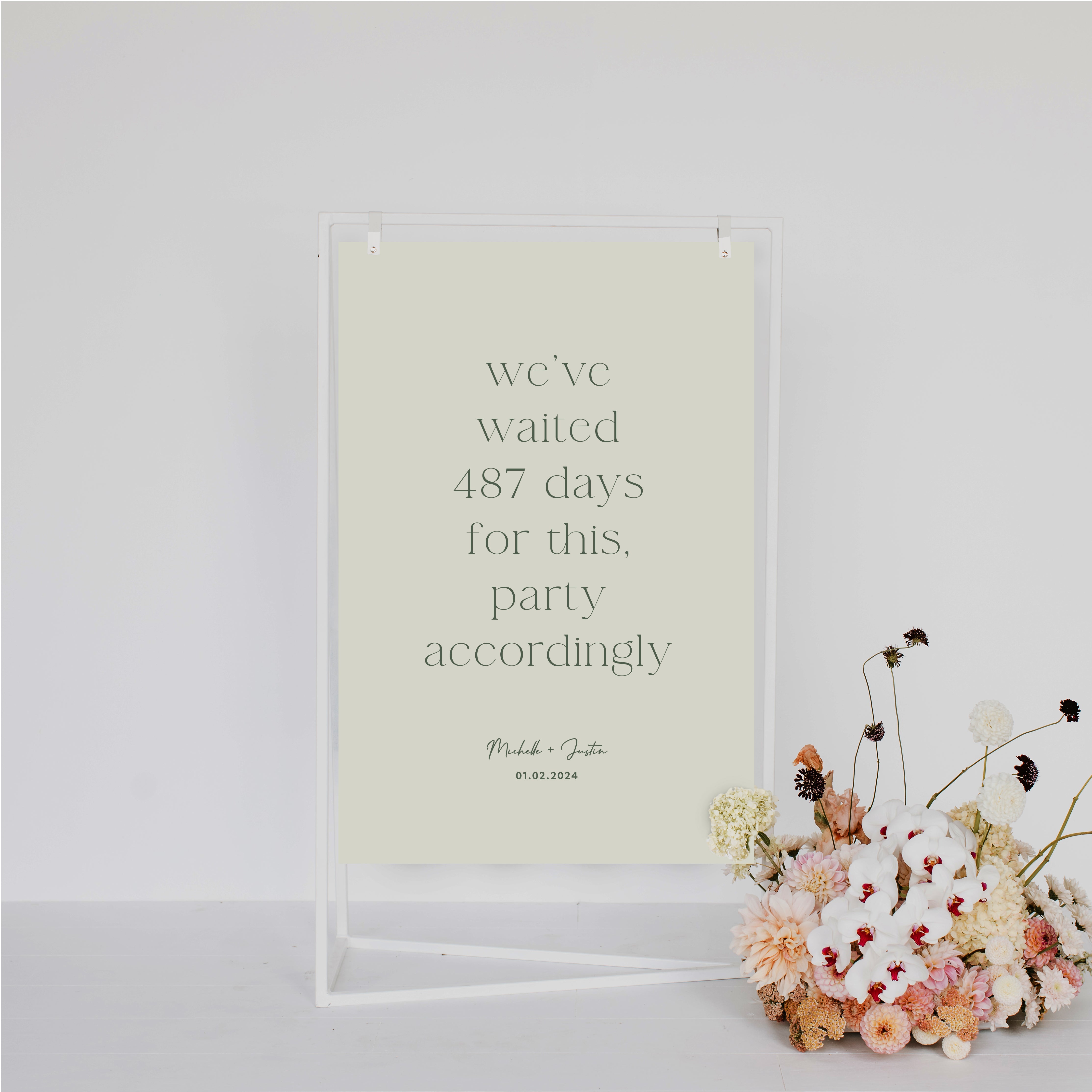 Michelle Welcome Sign – Paper Darling